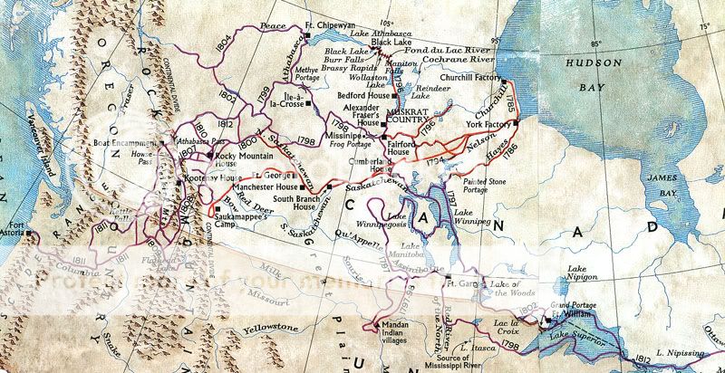 David Thompson: Fur Trader, Mapmaker, Legend. | Survivalist Forum