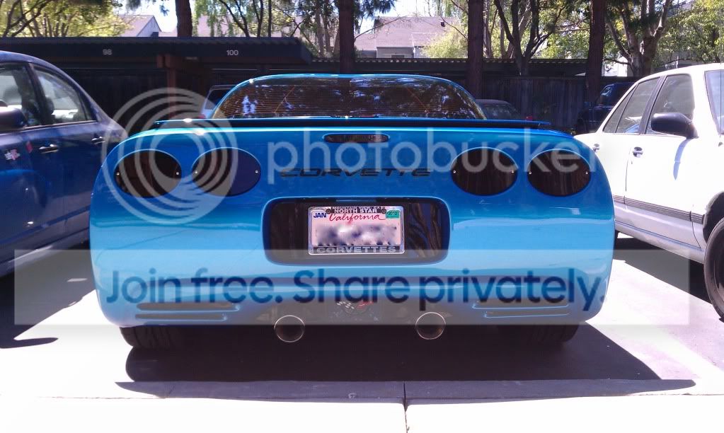 C5 Molded Rear Blackout Kit NEW PRODUCT! - Page 2 - CorvetteForum ...